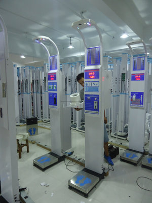 DHM-15B bluetooth body fat scale Medical/Personal Height Weight Body Scales height weight vending machine