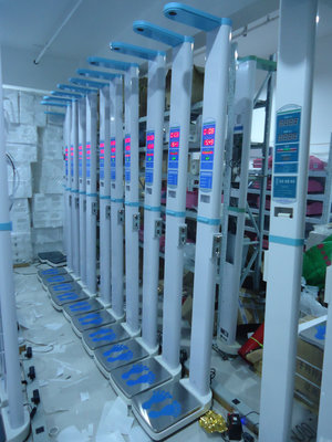 DHM-16 Mechanical digital display Rated Load 200kg mearsure Body Weight and Height Folding scales WEIGHIGN mbi scale