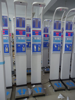 DHM-15 measurement scale for Body Fat MBI Height and weight scales with coin slot measuring medical machine