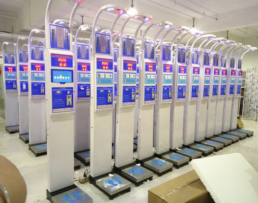 DHM-15measurement scale for Body Fat MBI Height and weight scales with coin slot measuring medical machine