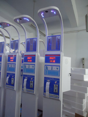 DHM-15measurement scale for Body Fat MBI Height and weight scales with coin slot measuring medical machine
