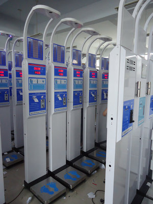 DHM-15measurement scale for Body Fat MBI Height and weight scales with coin slot measuring medical machine