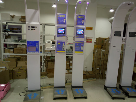 DHM-15A CE RoHS English Touch Screen Display Medical and Body Height Weight Measuring Scale