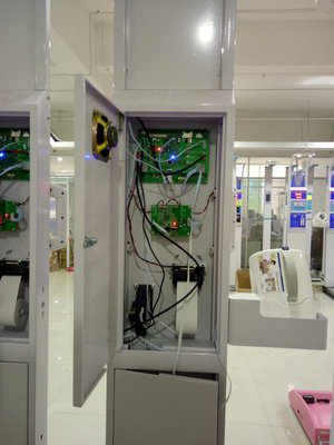 DHM-15A Automatic Height/Weight Measurement System with blood pressure meter scale Automatic Height/Weight Measurement