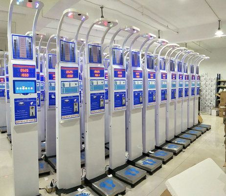 DHM-15 Weighing Scale Weighing Equipment Height Sensor Functions with Coin Slot/Coin Operated