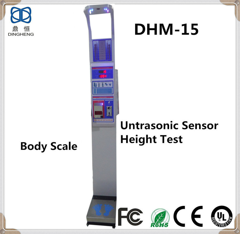 DHM-15 Coin Operated electronic digital wireless Height scales digital weighing scales 100kg 500kg