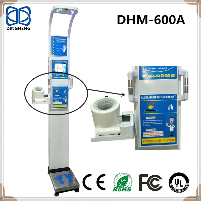BMI digital height and weight body healthy scale balance with blood pressure and Fat monitor DHM-600A weighing scales 20