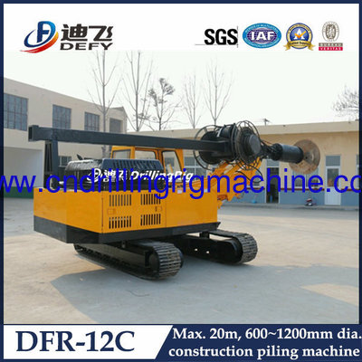 600-1200mm Diameter Hydraulic Piling Driver Machine DFR-12C with 20m Depth