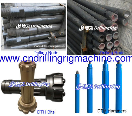 800m Multi-purpose DTH Drilling Rig, Core Sampling Drilling Rig, Water Well Drilling Rig for Sale