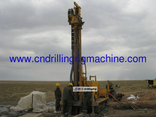 260m Multi-purpose Down-to-hole Drilling Rig DFL-200S with DTH Bit and DTH Hammer for Hard Rock