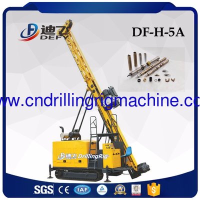 1500m Hydraulic Wire-line Core Drilling Rig DF-H-5A, Portable Diamond Core Drilling Rig with NQ Drilling Tools