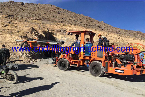 Fully Hydraulic Double Boom Drilling Jumbo DFJ-2C50, Underground Mining Drill Jumbo