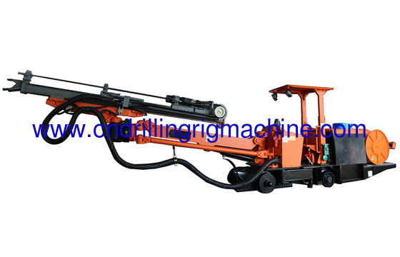 Rail Mounted Drilling Jumbo DFJ-1R14, Single Boom Mining Drill Jumbo