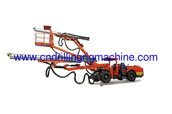DFJ-2W100 Double Booms Mining/Tunneling Jumbo Drill, Underground Jumbo Drilling