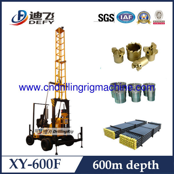 XY-600F Core Rotary Drilling Rig for 600 Meters