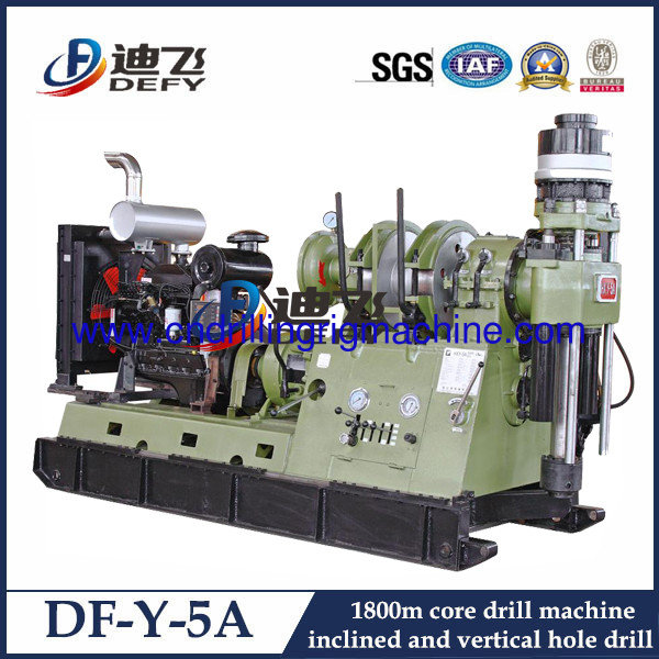 DF-Y-5A mining core drilling machine, vertical and inclined hole drilling