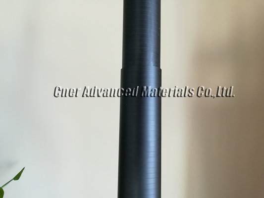 Portable matte finish 30 feet fibreglass tapered telescopic tube for gutter cleaning pole, glass fibre gutter pole