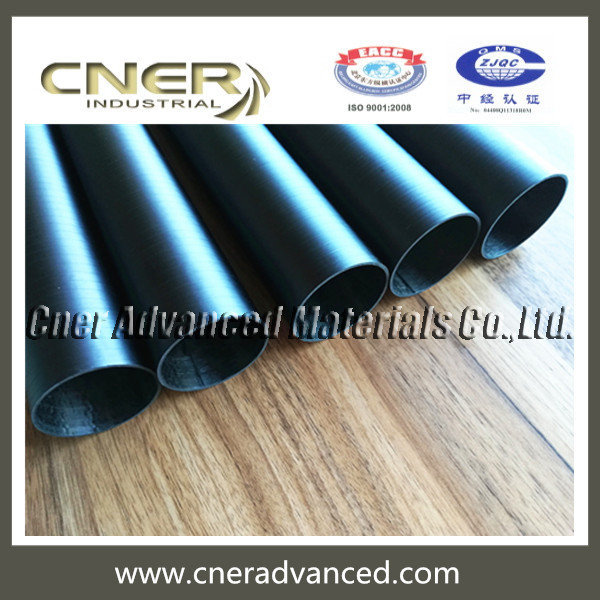 Portable matte finish 35 feet fibreglass tapered telescopic tube for gutter cleaning pole, glass fibre gutter pole