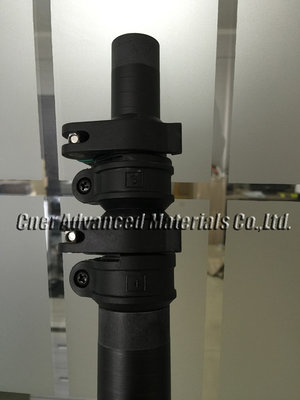 25 feet long carbon fiber hybrid telescopic pole for window cleaning pole, with new designed locking system