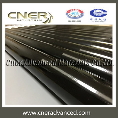 Carbon pole with taper on one end for vacuum gutter cleaning pole, carbon fiber pole
