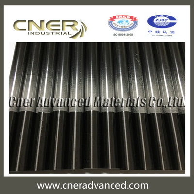 Carbon pole with taper on one end for vacuum gutter cleaning pole, carbon fiber pole