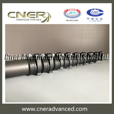 25 feet long carbon fibre telescopic pole for window cleaning pole, carbon fibre composite pole