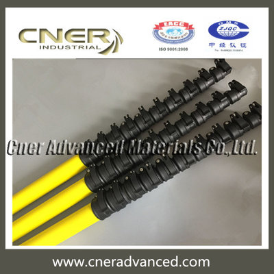 High modulus carbon fibre telescopic tube for rescue pole, glass cleaning pole