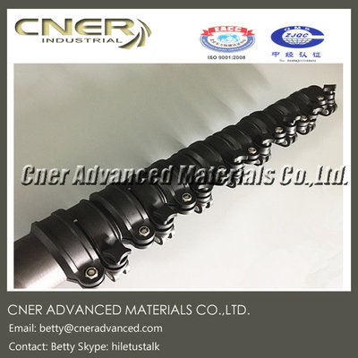 High modulus carbon fibre telescopic tube for rescue pole, glass cleaning pole