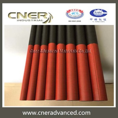 25 feet long carbon fiber hybrid telescopic pole for window cleaning pole, with new designed locking system