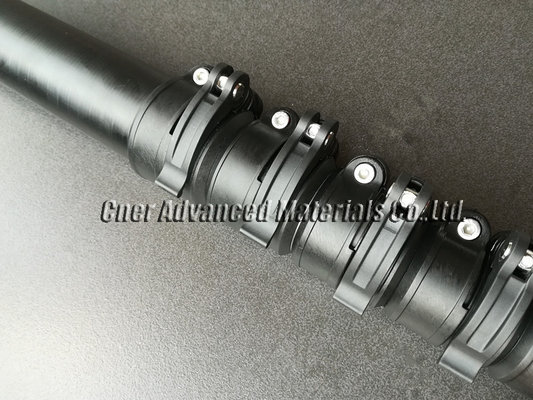 Telescopic 20 feet carbon fiber pole for water fed pole, camera mast pole, rescue pole, harvesting pole