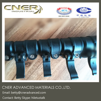 Telescopic 20 feet carbon fiber pole for water fed pole, camera mast pole, rescue pole, harvesting pole