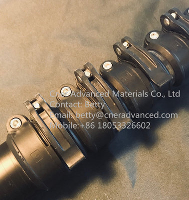 Made in China carbon fiber telescopic pole for water fed pole, camera mast pole, rescue pole, harvesting pole