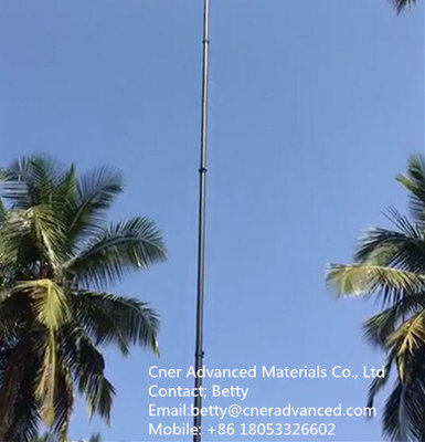 Carbon fibre telescopic pole for water fed pole, carbon fiber water fed telescopic pole 4 feet - 65 feet long