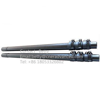 Made in China carbon fiber telescopic pole for water fed pole, camera mast pole, rescue pole, harvesting pole