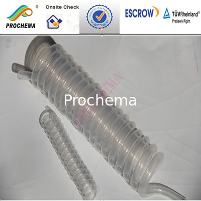 PFA snake tube, PFA coiler ,PFA pipe in coil , PFA bourdon tube