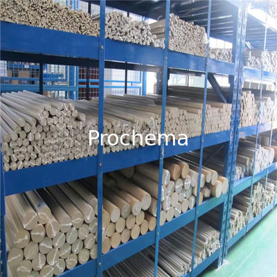 PEEK brown, gray rod with 30%  glass fiber