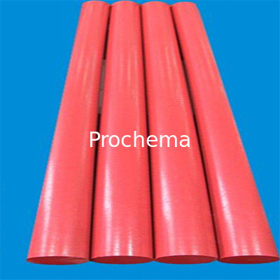 PEEK continuous extrusion red rod