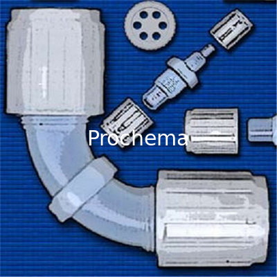PVDF elbow