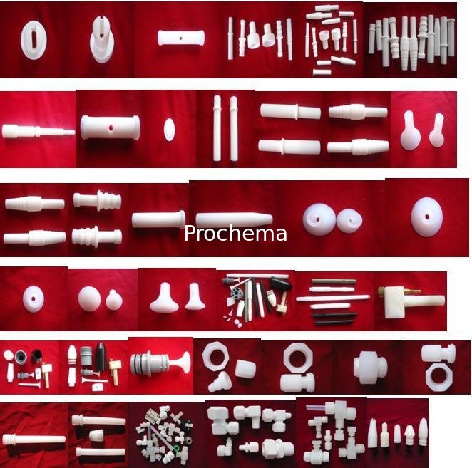 Fluorine processed parts, PFA parts, FEP parts, PTFE parts, PVDF parts,PCTFE parts