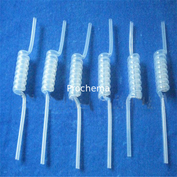 FEP coiler ,FEP coil pipe , FEP snake shape tube , FEP pipe in coil