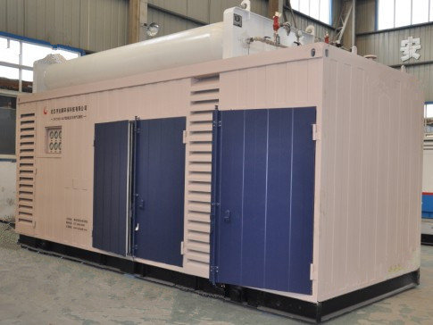 Professional Integrated Natural Gas Compressor CNG Gas Stations With Motor Direct Driving