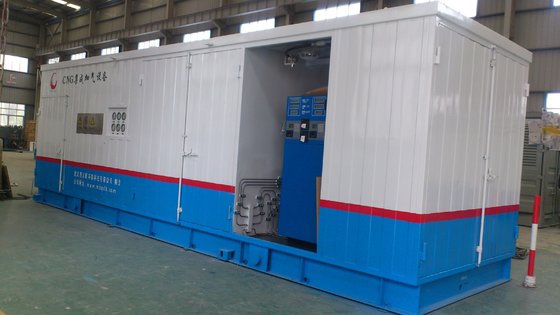 Professional CNG Station Compressor , Air Cooled 2 Stage Air Compressors