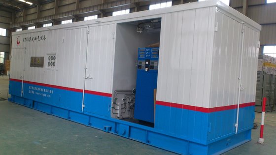 Professional CNG Station Compressor , Air Cooled 2 Stage Air Compressors