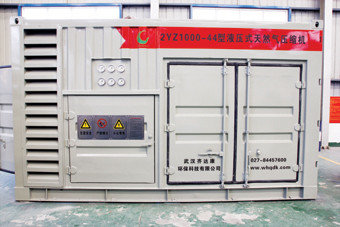 Skid - Mounted CNG Station Compressor CNG Daughter Station 350V / 50Hz