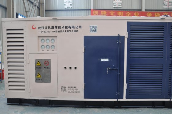 High Capacity Hydraulic Compressed Natural Gas Filling Stations 2300Nm3