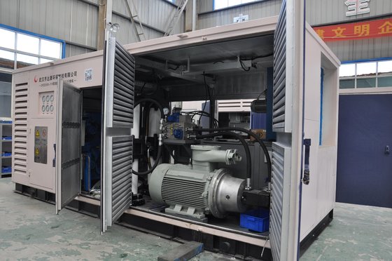 High Capacity Automotive Hydraulic NGV / CNG Compressor Stations 2300Nm3