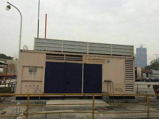 Stazione ricambiante idraulica 6850×2460×3290mm della figlia di 1500Nm3 CNG