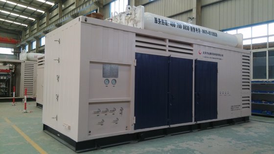 Stazione ricambiante idraulica 6850×2460×3290mm della figlia di 1500Nm3 CNG
