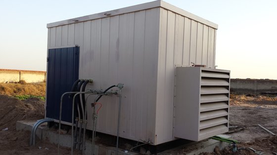 Full Skided 1000Nm3 Compressed Natural Gas Stations with Gas / Oil Separate Cylinder