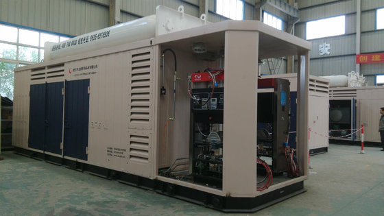 Safety Two Stage 1000Nm3 CNG Filling Stations For Automobile Cars